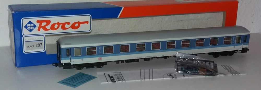 Roco 45051 - 1:87 - InterRegio Wagen DB - 1.Kl. - Spur HO (Gebraucht ...
