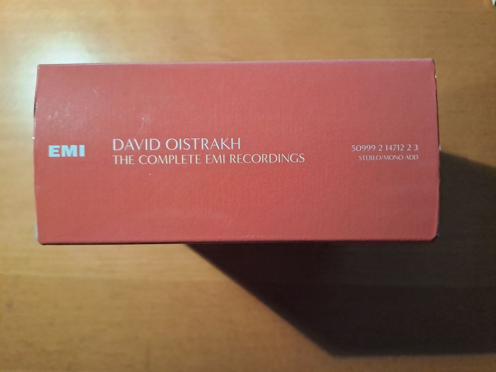 David Oistrakh The Complete EMI Recordings 17 × CD BOX | Kaufen auf Ricardo