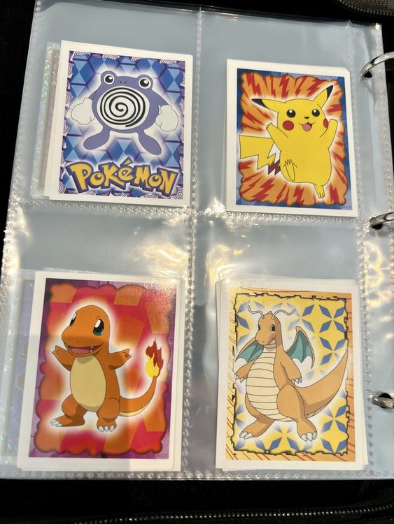 Ultra Rare Vintage Pokémon Stickers & Album (1999-2000) (Gebraucht) in ...