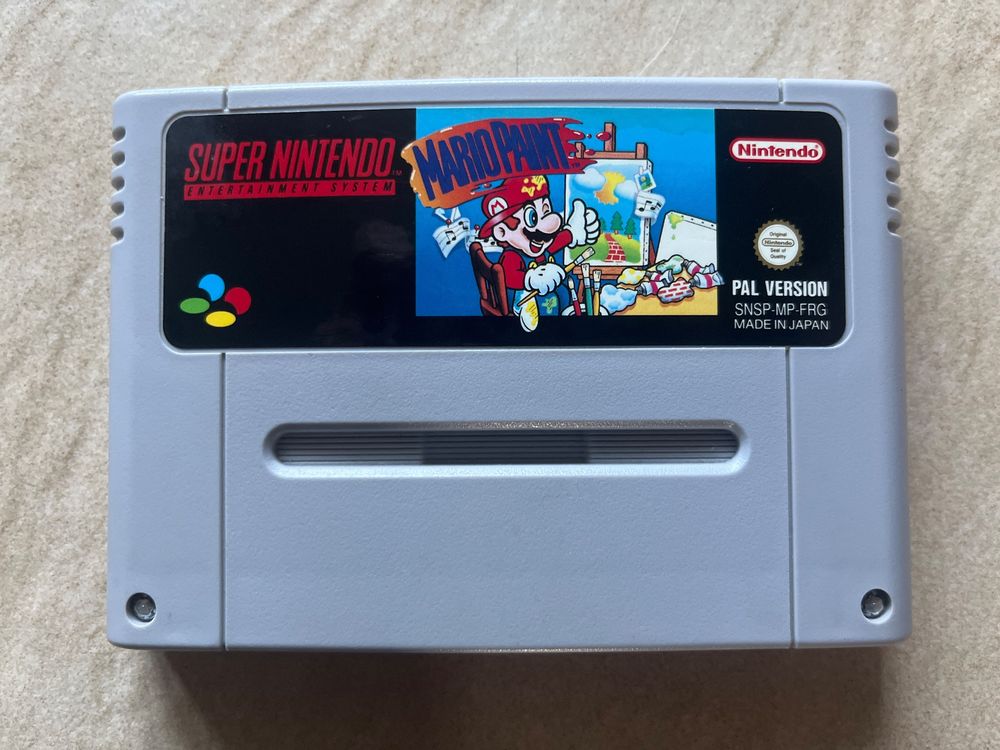 Jeu Nintendo SNES Mario Paint (Gebraucht) in Vernayaz für CHF 5 – mit ...
