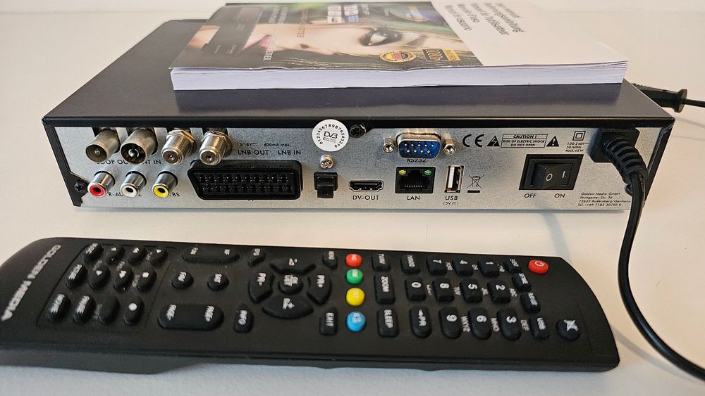 Golden Media WIZARD HD VOTE 2 DVB-C/T2/S2 Sat Receiver | Kaufen auf Ricardo
