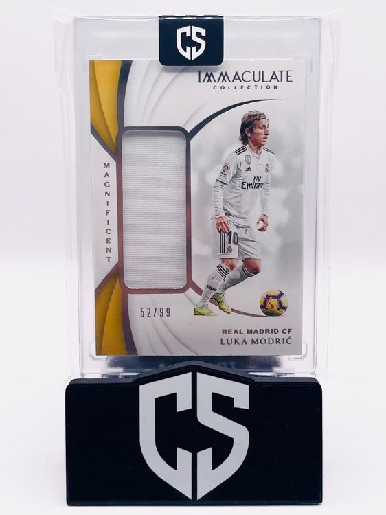 2018 Panini Immaculate Luka Modric /99 Player Worn (Gebraucht) in ...