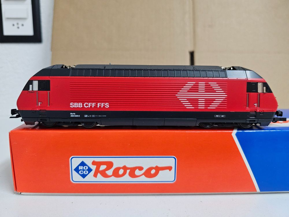 ROCO 43655 lok Re 460 029-2 CFF dès1.-fr (Neu (gemäss Beschreibung)) in ...