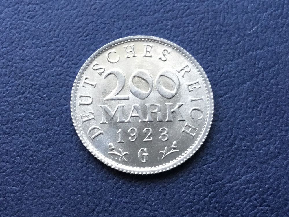 200 Reichmark 1923 G. Unzirkuliert (Gebraucht) in St. Margrethen SG für CHF 6.5 – mit Lieferung ...