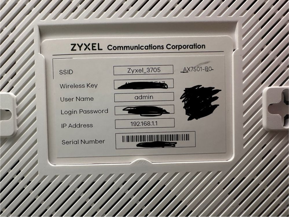 Router Zyxel AX7501-BO | Kaufen auf Ricardo