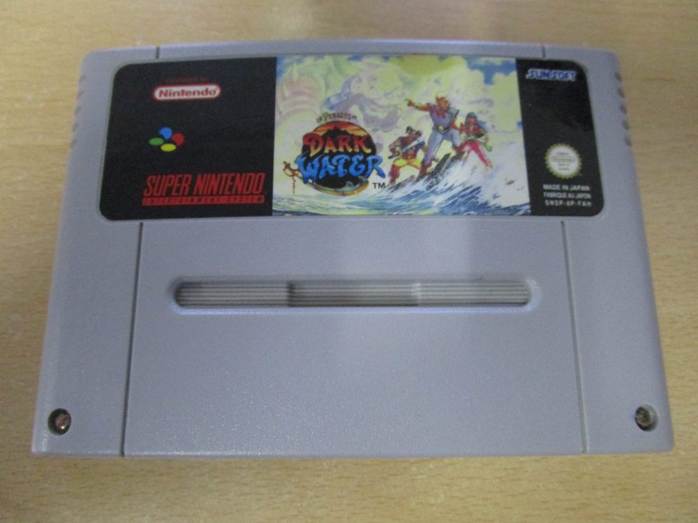 The Pirates of Dark Water Super Nintendo SNES Darkwater (Gebraucht) in ...