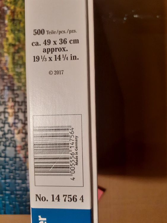 Comer See, Italien Puzzle Ravensburger 500er (Gebraucht) in Niederwil ...