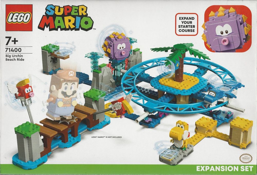 LEGO SUPER MARIO 71400 LA SPIAGGIA DEL RICCIOSPINO GIGANTE (Neu und ...
