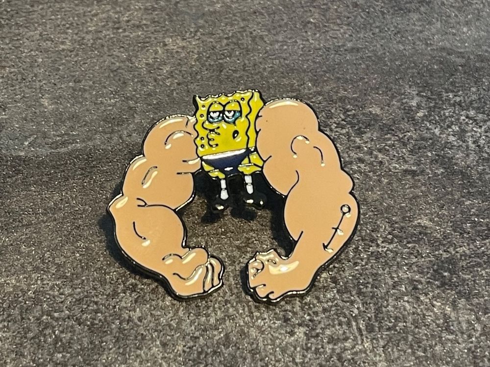 Spongebob Meme Pin (Gebraucht) in für CHF 4 – mit Lieferung auf Ricardo ...