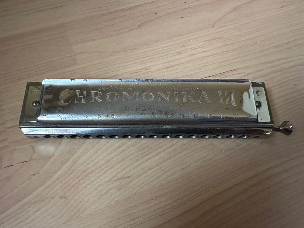 Hohner CHROMONIKA III Vintage Mundharmonika (Gebraucht) in Rickenbach ...