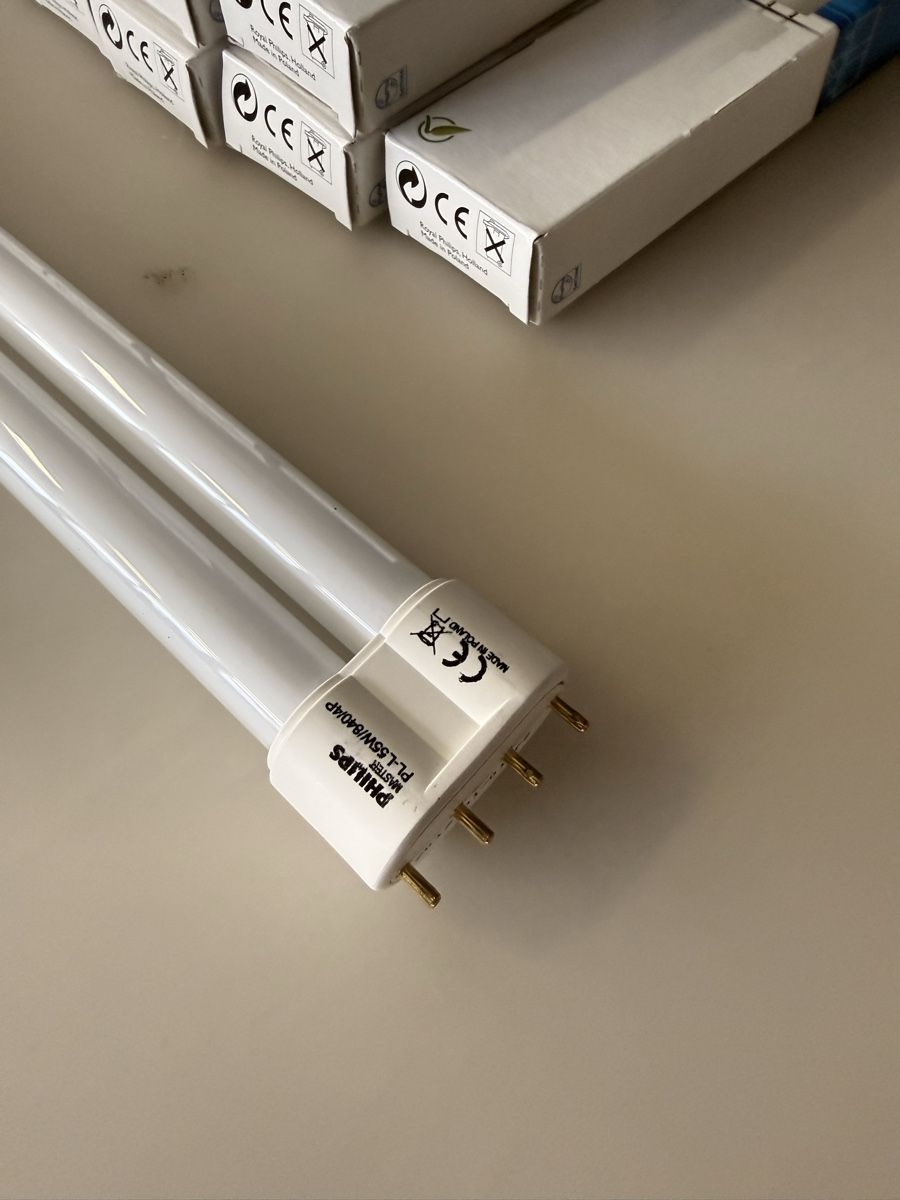 20 x Philips Master PL-L 55W/840 4P Leuchtstofflampe, neu (Gebraucht ...