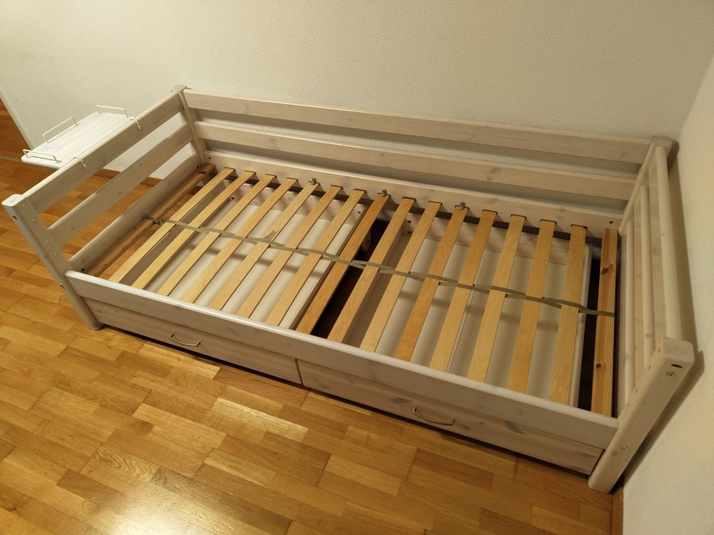 Flexa Classic Bett 90x200cm inklusive Zubehör | Kaufen auf Ricardo