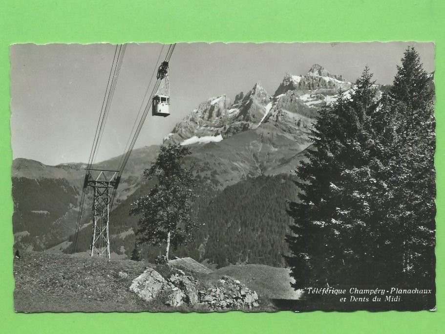 Téléférique Champéry - Planachaux et Dents du Midi (Neu (gemäss ...