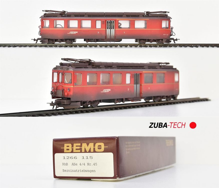 Bemo 1266 115 E-Triebwagen ABe 4/4 H0m | Kaufen auf Ricardo