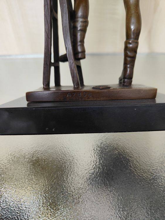 WUNDERSCHÖNER NACKTER MANN MIT HUT MIT SIGN.J.PATOUE | Kaufen auf Ricardo