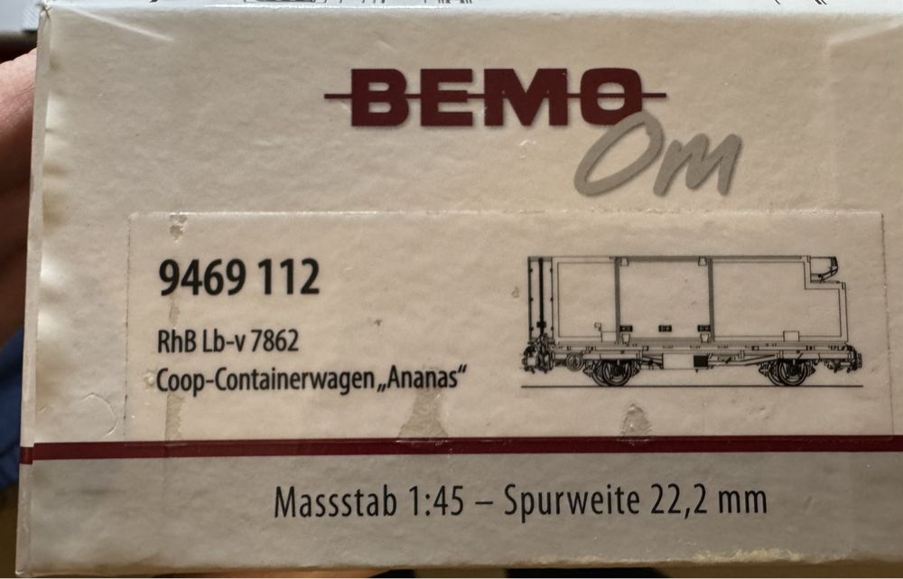 Bemo 0m Containerwagen Coop | Kaufen auf Ricardo
