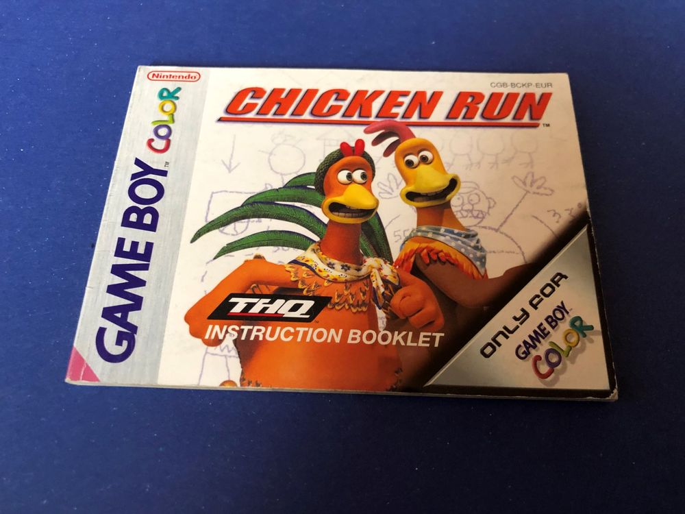 ANLEITUNG FÜR CHICKEN RUN GAME BOY COLOR | Kaufen auf Ricardo