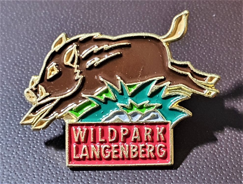Q613 - Pin Wildpark Langenberg Sihlwald - Wildschwein | Kaufen auf Ricardo