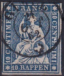 TOP Strubel 23 mit Zweikreisstempel, schön! (Gebraucht) in Samnaun-Compatsch für CHF 9 – mit ...