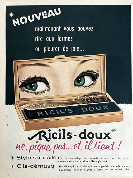 Ricil's - Alte Werbung/Publicité 1960 | Kaufen auf Ricardo