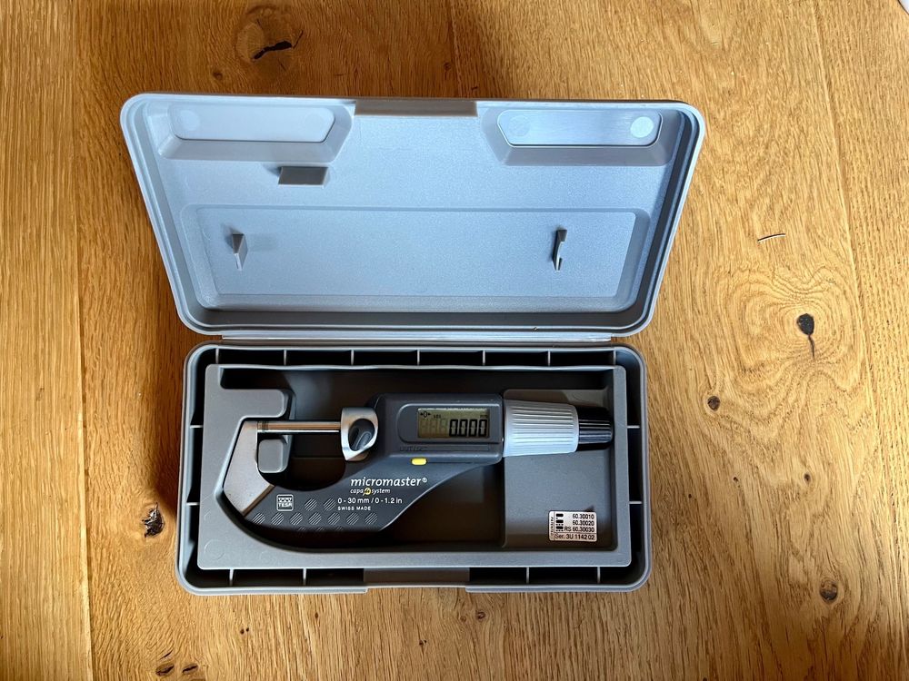 Tesa micrometre 0-30mm / Mikrometer | Kaufen auf Ricardo