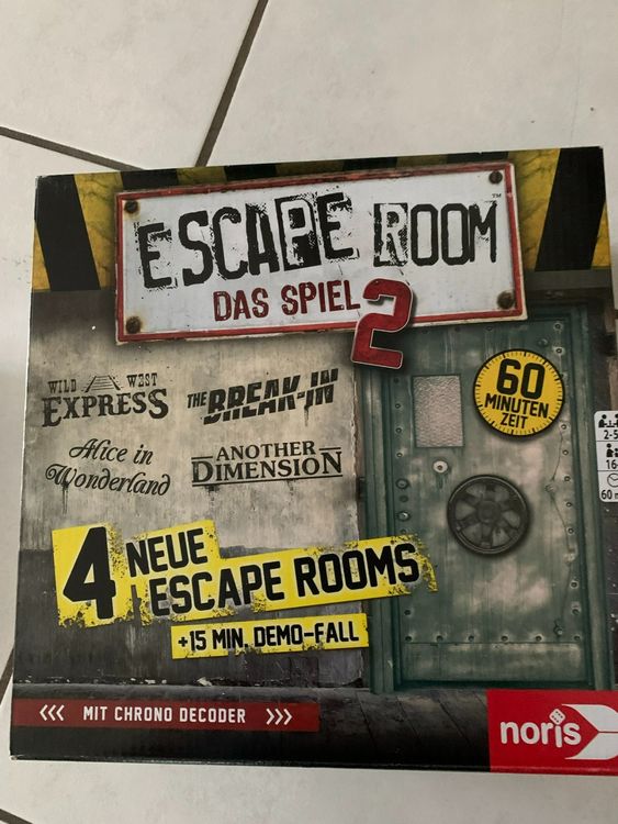2 Spiele (Exit Das dunkle Schloss / Escape Room Das Spiel 2) (Neu ...