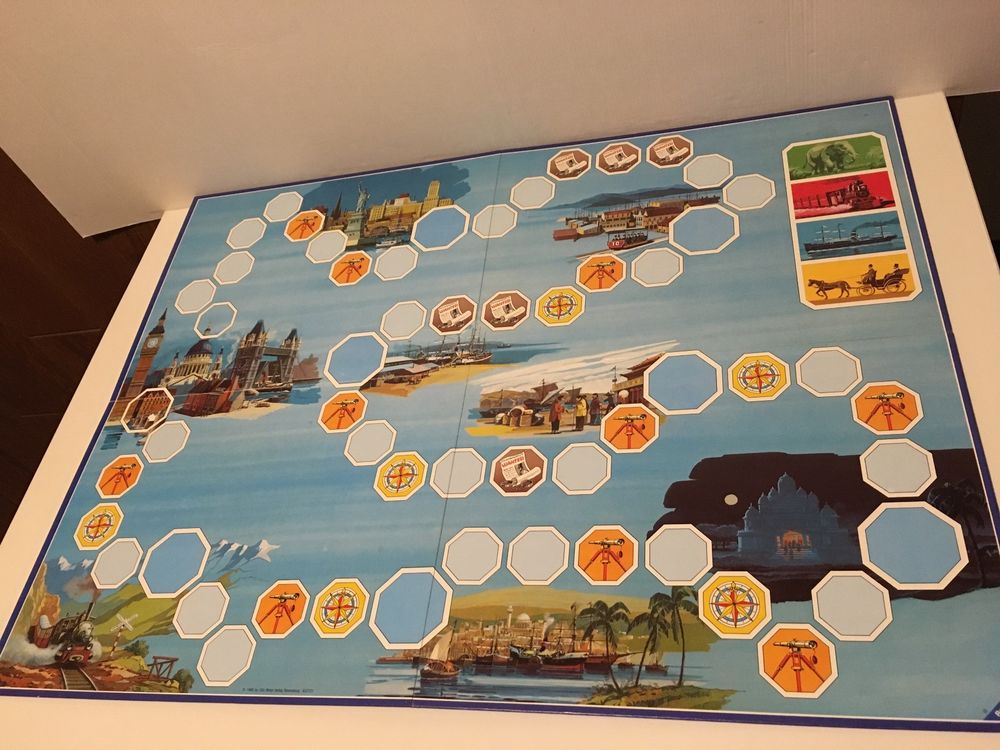In 80 Tagen um die Erde - Spiel von Ravensburger - 1986 (Gebraucht) in ...