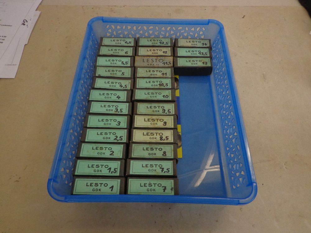 27 Lesto GDK Spannzangen von 1-14mm (Gebraucht) in Zofingen für CHF 301 ...