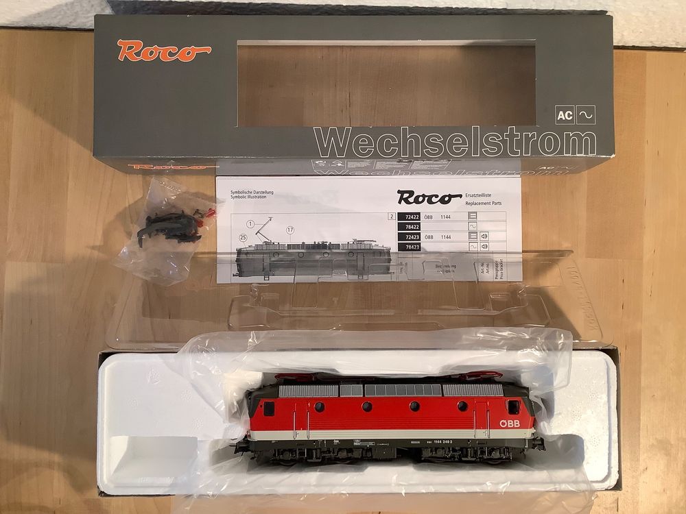 Roco 78422 ÖBB Rh 1144 248 AC Digital (Gebraucht) in Les Paccots für ...