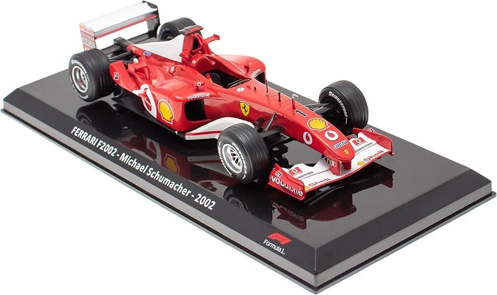 M. Schumacher Ferrari F1 World Champion 2002 1:24 NOVP (Neuf avec ...