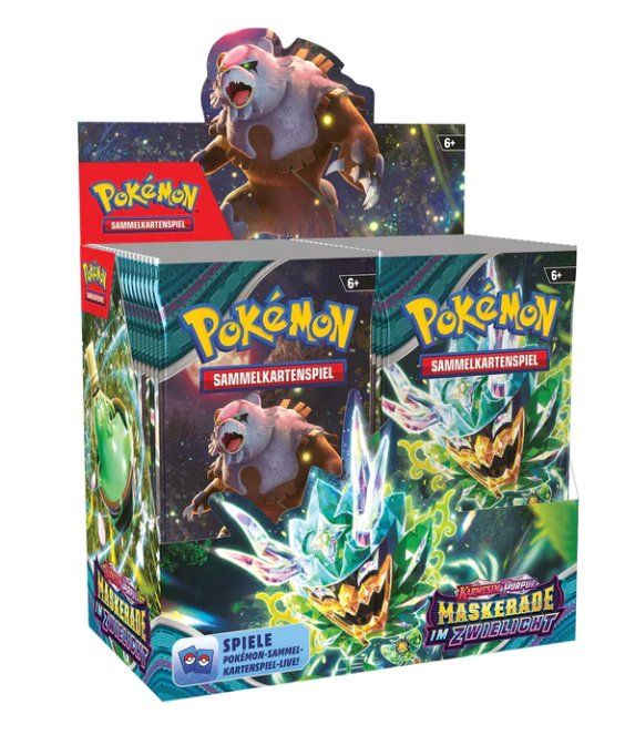 Pokemon Twilight Masquerade SV06 Booster Display (Neu und ...