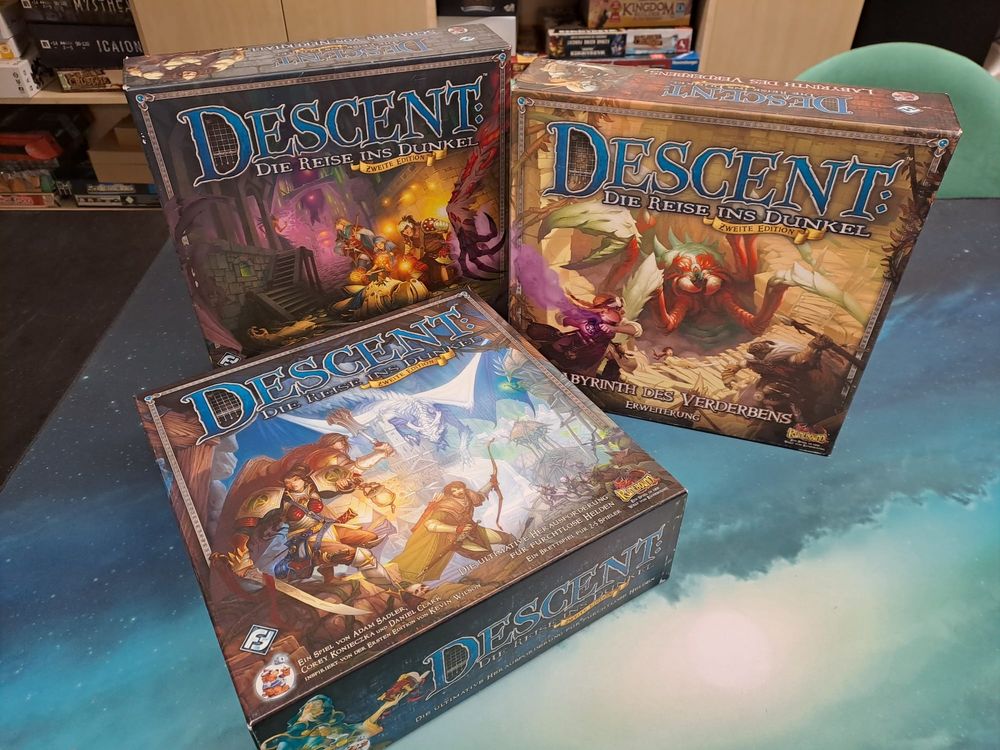 Descent 2te Edition mit 2 Erweiterungen (Gebraucht) in Buochs für CHF ...