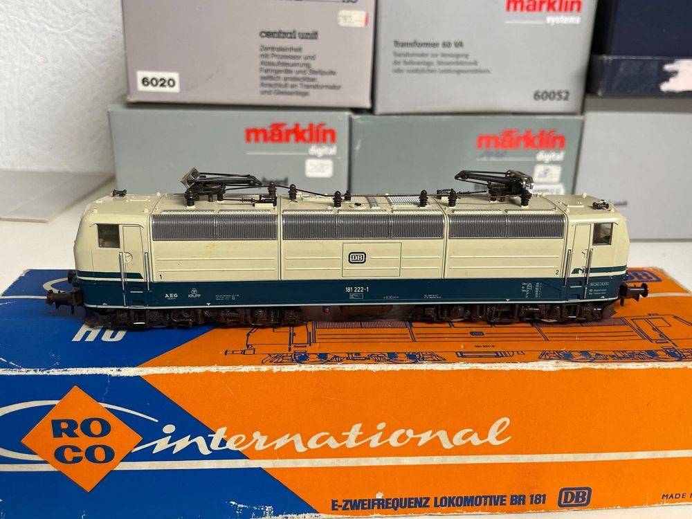 Roco 4142 A BR 181 DB Blau / Beige (Gebraucht) in Wilderswil für CHF 60 ...
