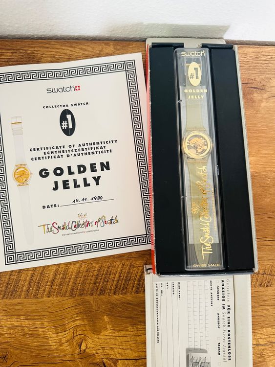 SWATCH GOLDEN JELLY | Kaufen auf Ricardo