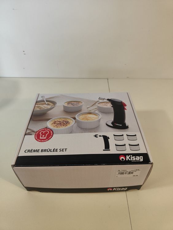 Crème Brûlée Set 5teilig Kisag Made in Swiss (a66) (Neu und originalverpackt) in Künten für CHF ...