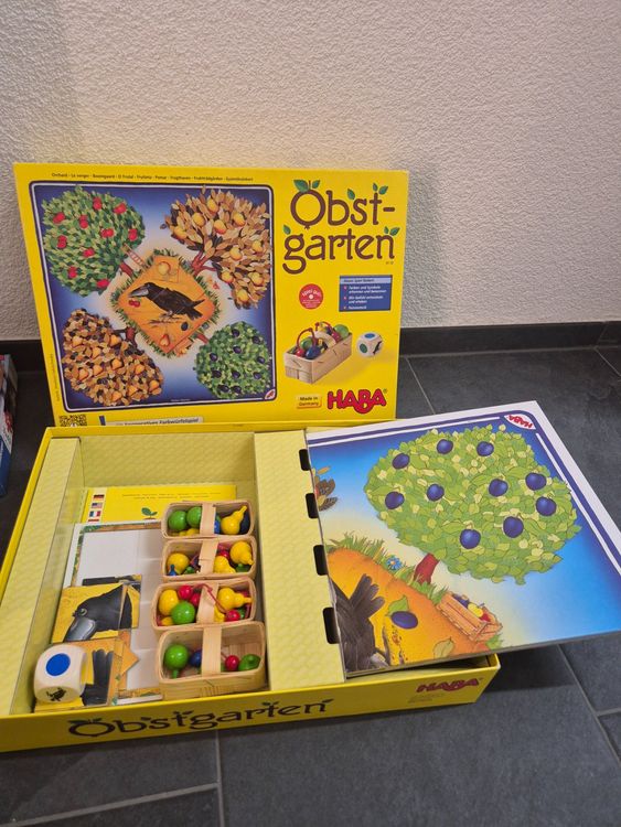 Obstgarten Spiel von HABA (Gebraucht) in Basel für CHF 15 – mit ...