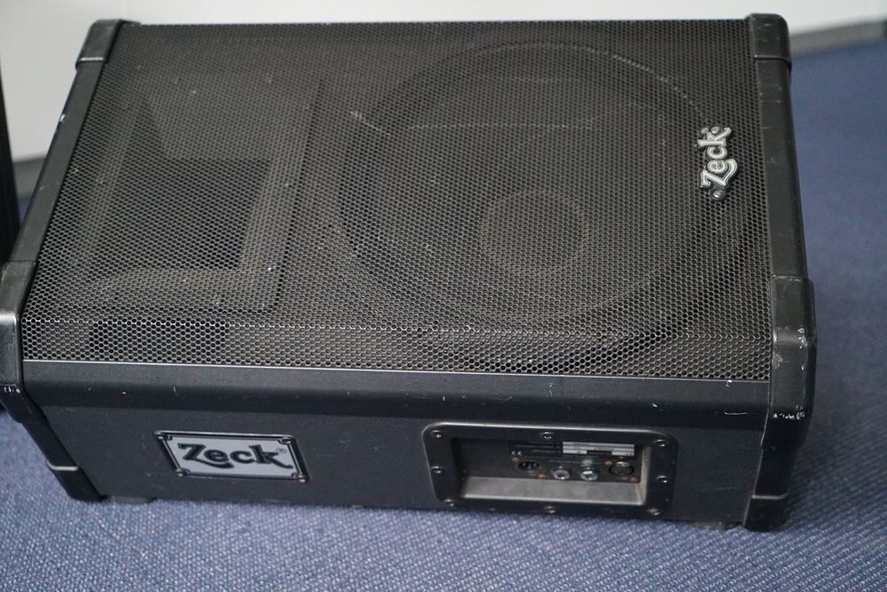 Zeck PA-Monitoranlage 3.stk & 2.stk Zeck Endstufen (Gebraucht) in ...