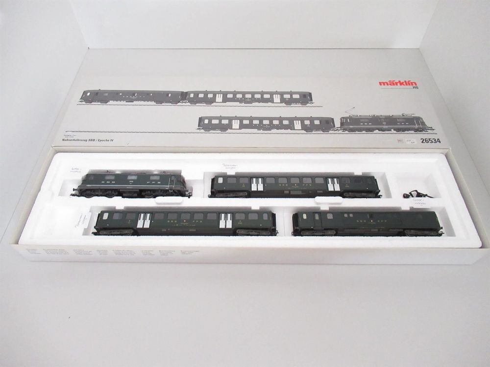Märklin 26534 SBB Re 4/4 II Set AC Digi. (Gebraucht) in Basel für CHF ...
