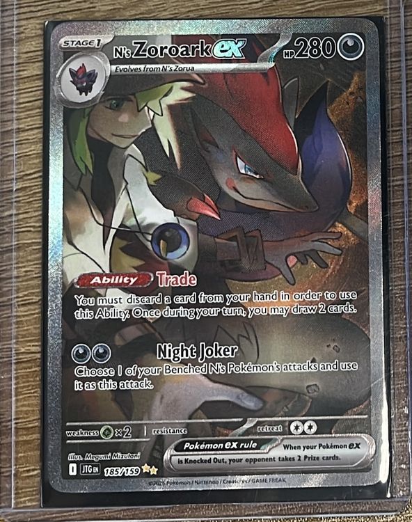 Pokémon N's Zoroark EX 185/159 Full Art (Neu (gemäss Beschreibung)) in ...
