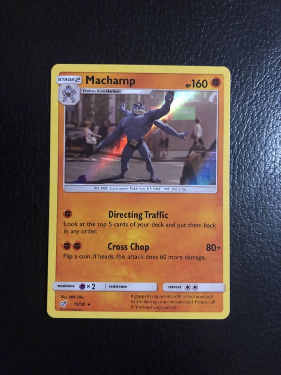 Detective Pikachu - Machamp Holo 13/18 Ab 1 (Gebraucht) in Paradiso für ...