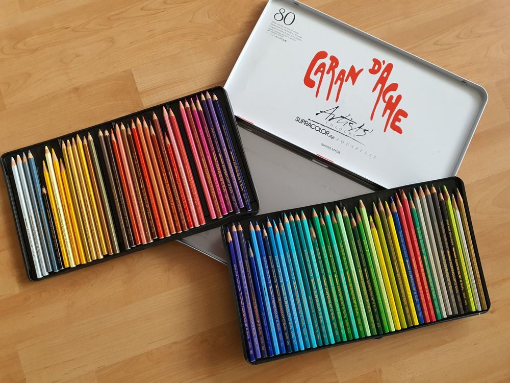 Original Farbstifte Caran d'Ache, 80 Stück | Kaufen auf Ricardo