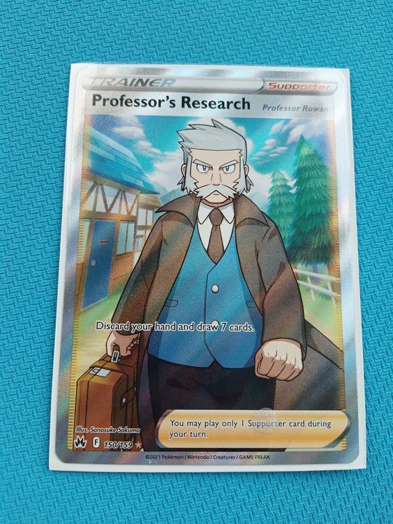 Professor's Research - Crown Zenith Full Art | Kaufen auf Ricardo
