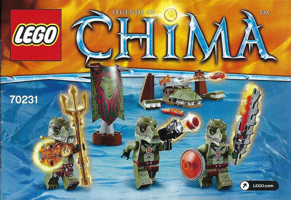 LEGO 70231 Chima – Crocodile Tribe Pack | Kaufen auf Ricardo