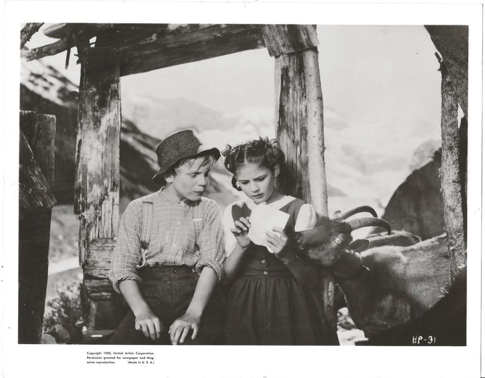 Vintage Photo, Schweizer Film, Heidi & Peter, 1955 | Kaufen auf Ricardo