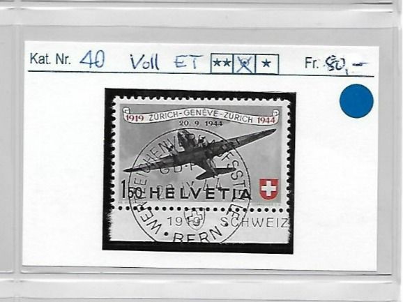 FP F401944 ETVollstempel Kat: CHF 80.- | Kaufen auf Ricardo