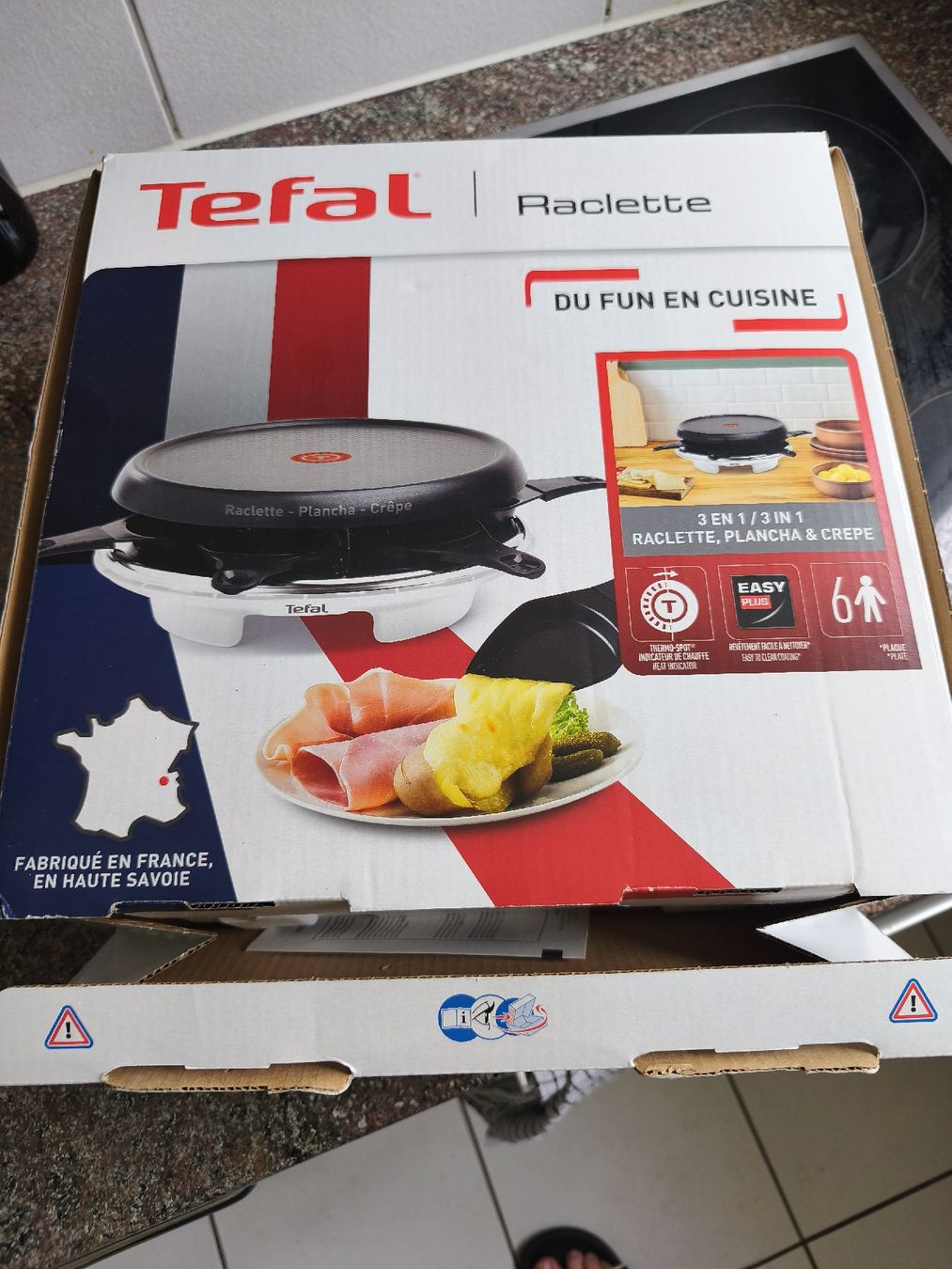 Tefal Raclette Grill 3-in-1 – Raclette, Plancha & Crêpe (Gebraucht) in ...