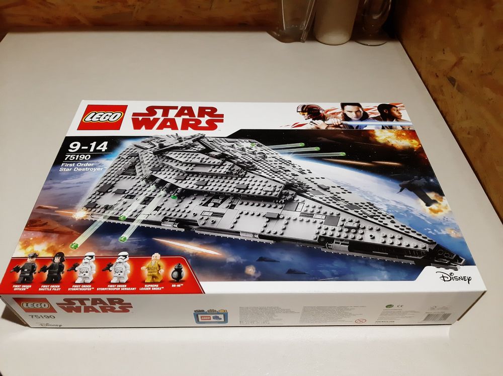 Lego Star Wars 75190 First Order Star Destroyer (Neu (gemäss ...