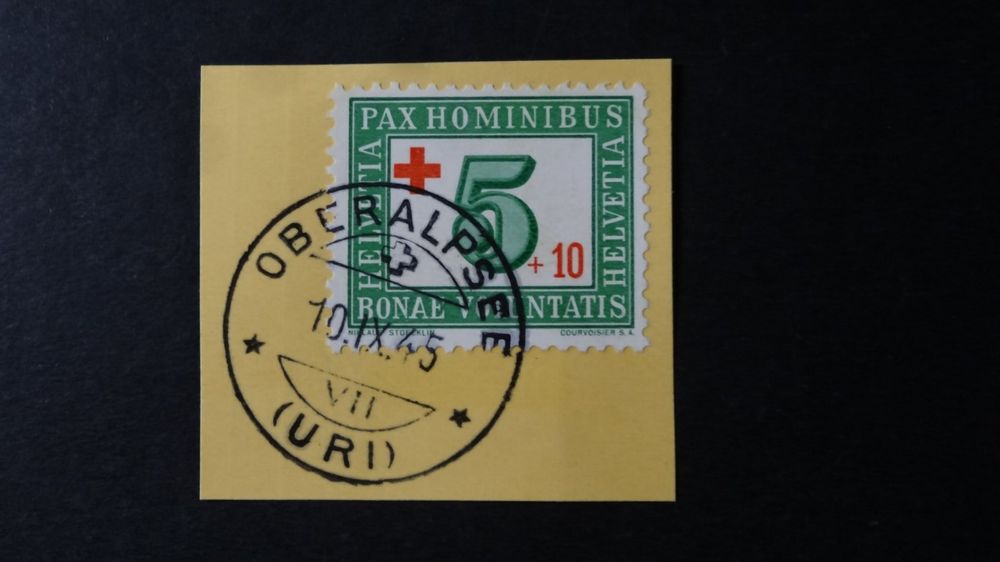 OBERALPSEE (Uri) 10.IX.45 57 (Gebraucht) in Anwil für CHF 5 – mit ...