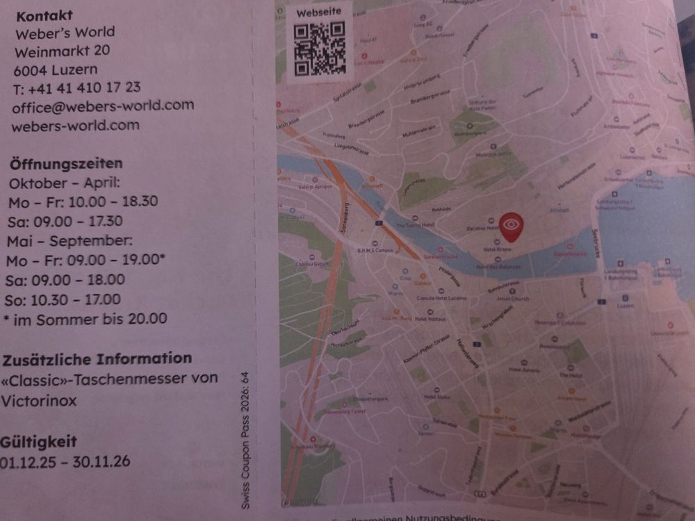 2 für 1 Sackmesser bei Webers World Luzern (Neu (gemäss Beschreibung ...