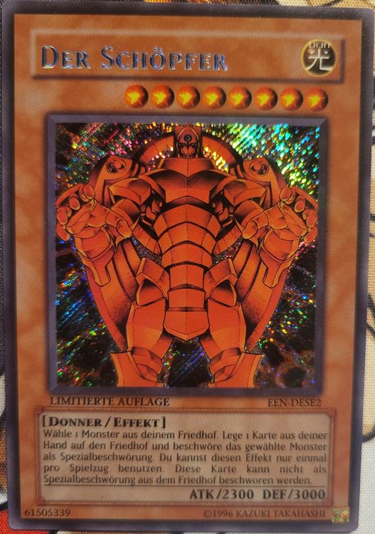 SCR EEN-DESE2 Der Schöpfer | Secret Rare | Habe auch RDS-DE5 (Gebraucht ...